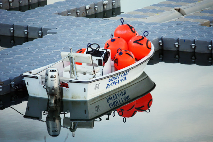 Ghost Lake Marina, Near Calgary, Alberta